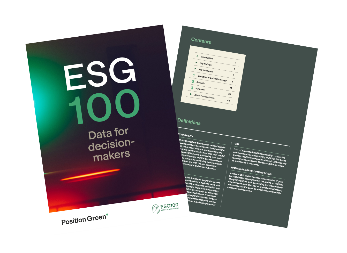 ESG100 – Position Green