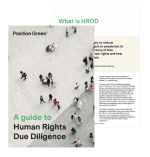 A guide to Human Rights Due Diligence – Position Green