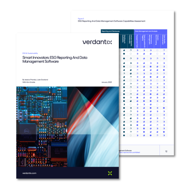 Smart Innovators: ESG Reporting And Data Management Software