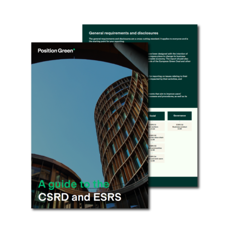A guide to the CSRD and ESRS – Position Green