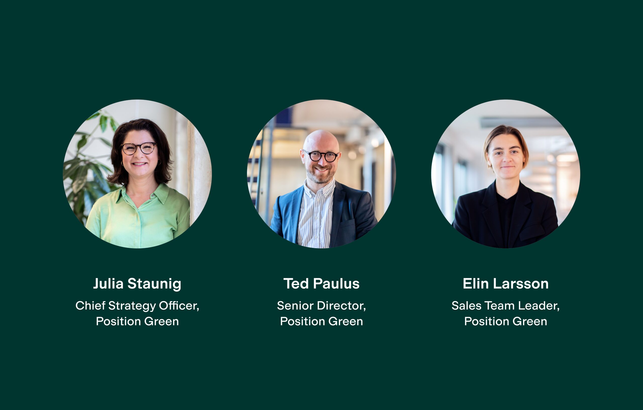 ESG Insights and Trends – Position Green