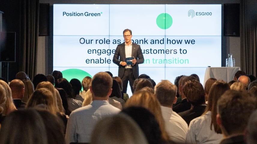 Accelerate ESG performance – Position Green